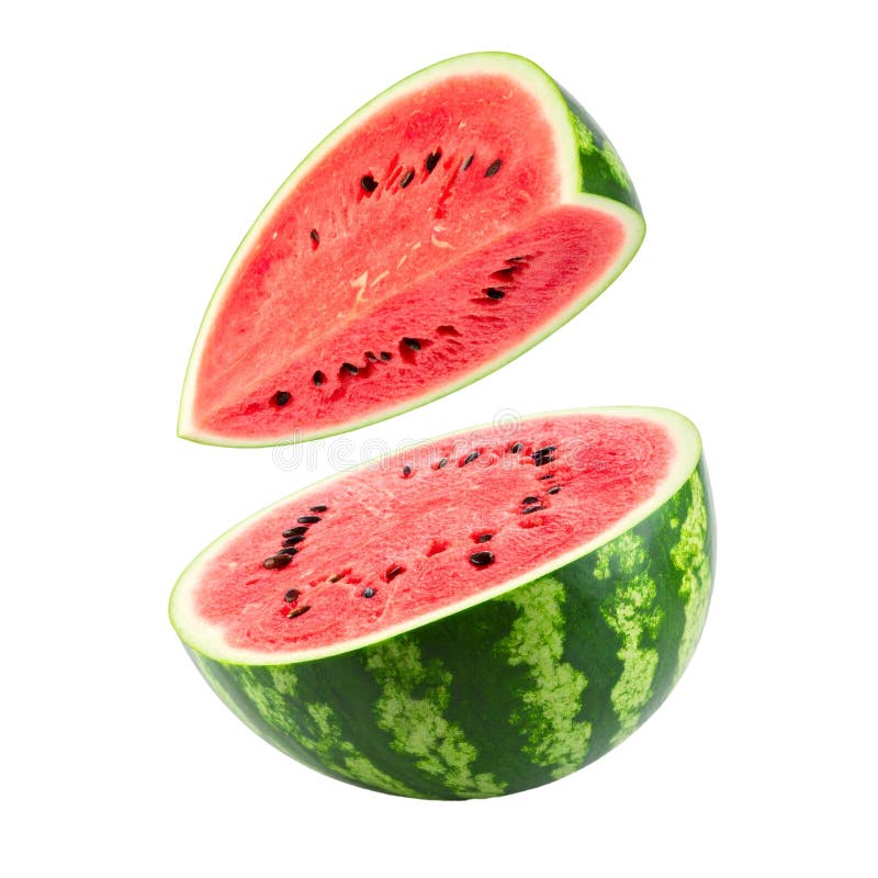 Half Watermelon Floating Transparent Background Stock Photos - Free ...