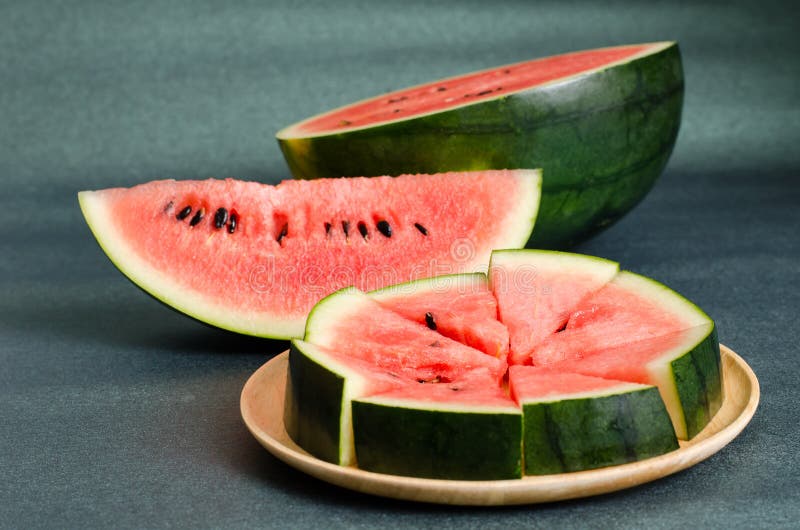 Sliced watermelon fruit stock image. Image of refreshment - 97205261