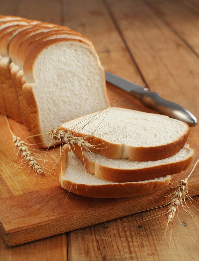 Sliced white bread stock image. Image of diet, natural - 27749207
