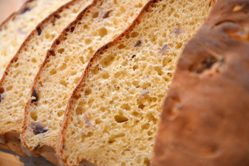 Sliced White Bread, Home Cooked Bread Ready for Making Sandwiches Stock ...