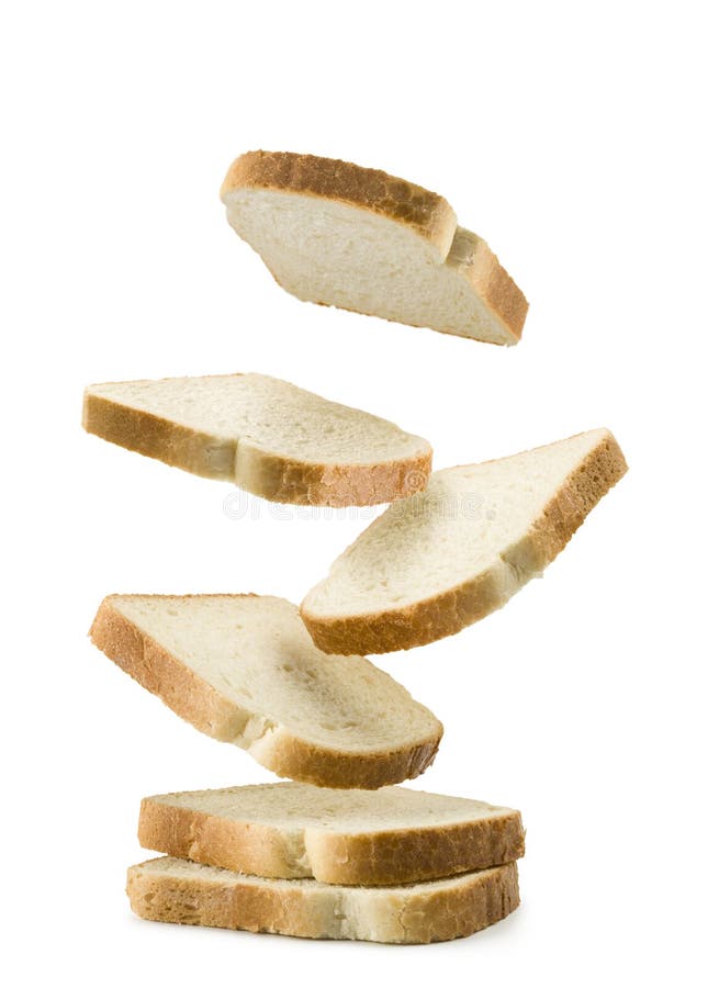 Sliced white bread stock image. Image of bread, white - 327949427