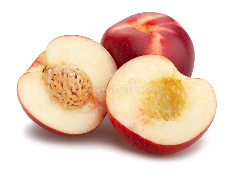 Sliced white nectarine stock image. Image of slices - 209719743