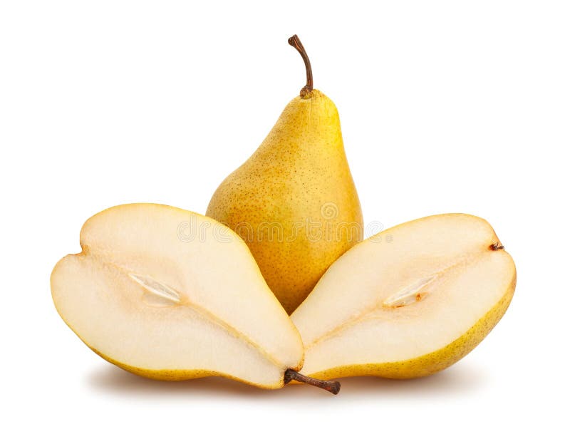 Sliced yellow pears stock photo. Image of slices, nutrient - 336862318