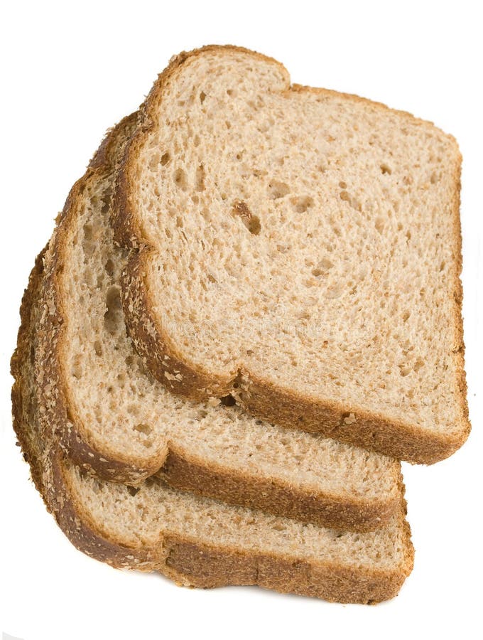 Slices of Black Ray Grain Bread Stock Photo - Image of closeup, loaf ...