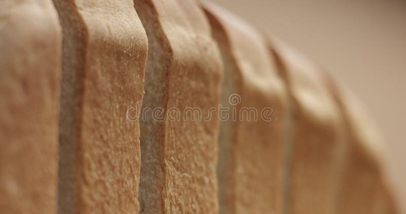 Slices of Bread Showing the Bread Texture Stock Photo - Image of slice ...