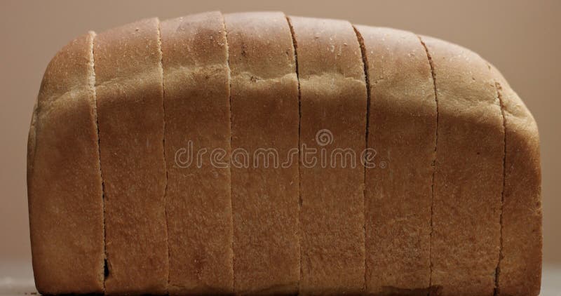 Slices of Bread Showing the Bread Texture Stock Image - Image of crusty ...