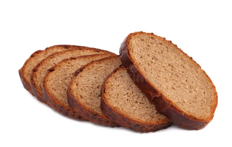 Slices of brown bread. stock photo. Image of cooking - 34417126