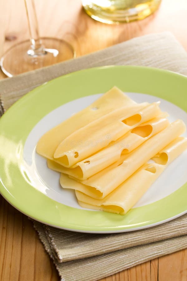 Slices cheese stock image. Image of closeup, fresh, slice - 17916395