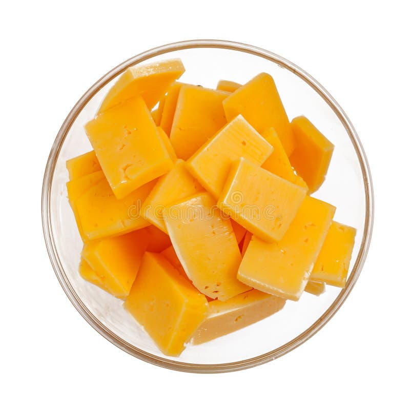 Slices of Cheese in Glass Plate Stock Photo - Image of freshness ...