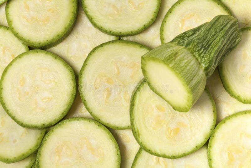 Slices Courgette stock photo. Image of plant, slices - 35923490