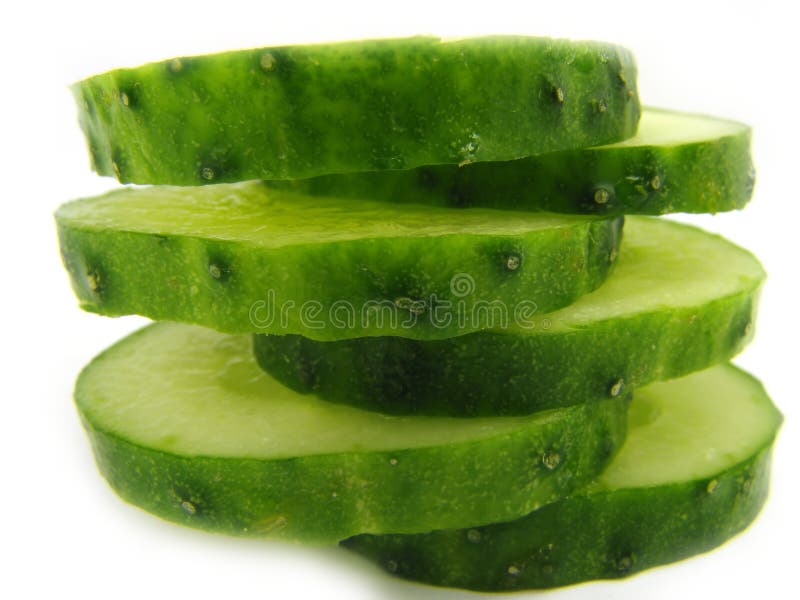Slices Of A Cucumber. Picture Image: 2438535
