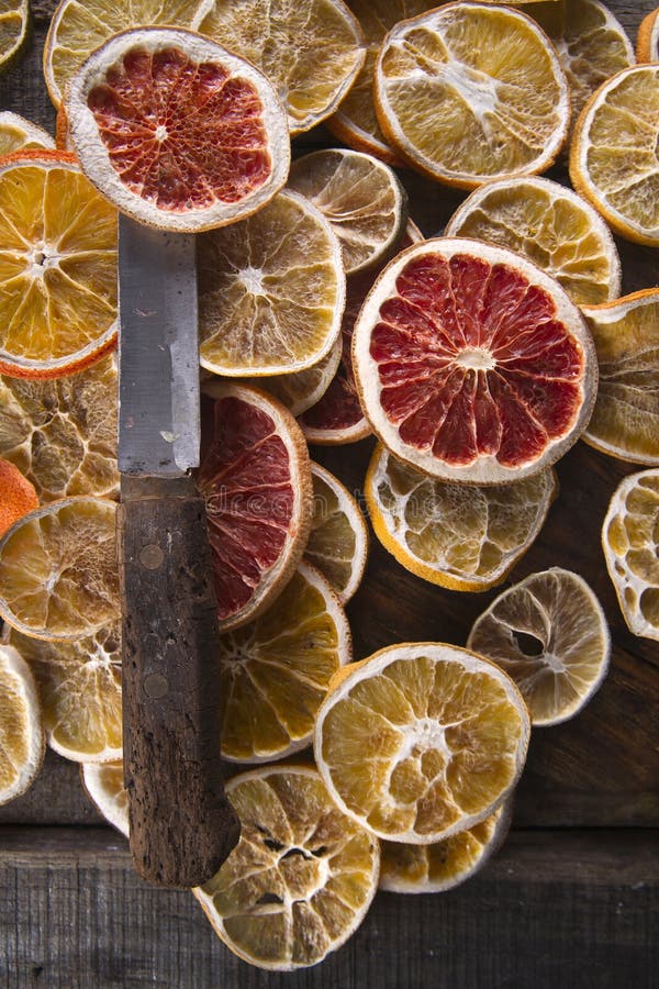 Slices of dried citrus stock image. Image of lemon, peel - 47065785