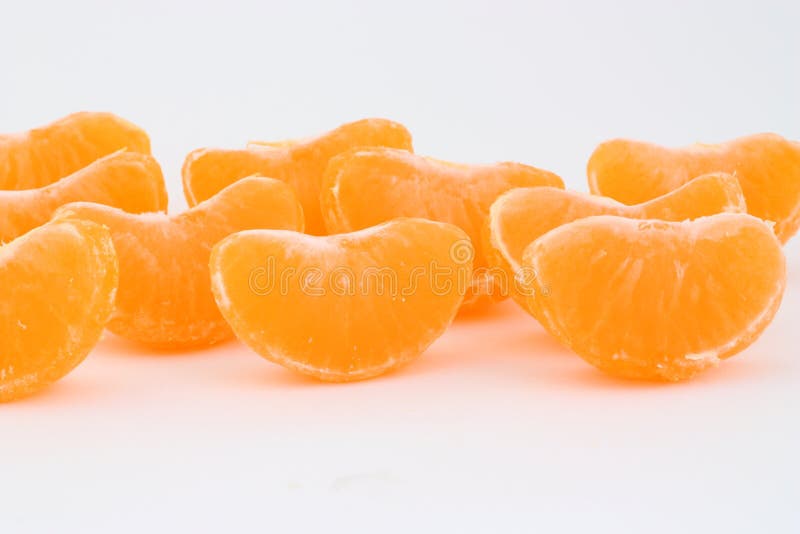 Slices stock image. Image of mandarine, separated, food - 54733395