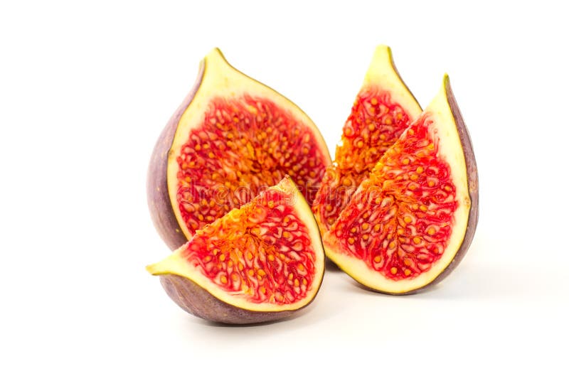 Slices of fig stock image. Image of meals, motley, health - 27155317