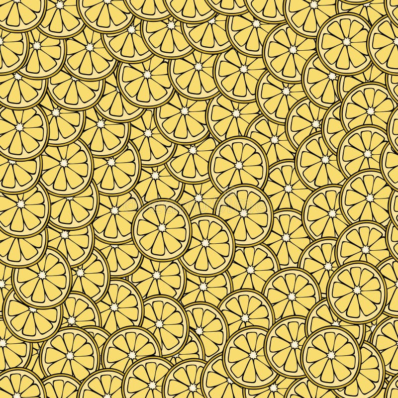 Slices of Lemon in the Shape of a Circle for Making a Cocktail ...