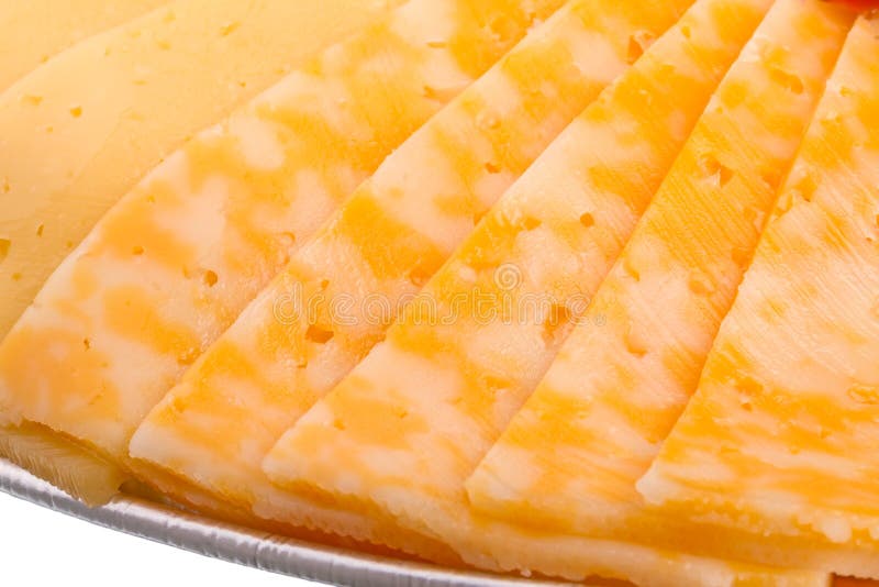 Slices of marble cheese stock image. Image of color, dairy - 43023077