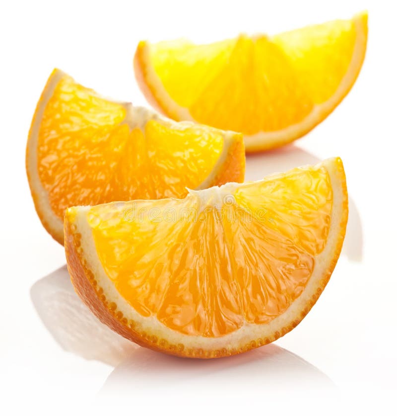 Slices of orange stock photo. Image of lemon, tangerine - 19395998