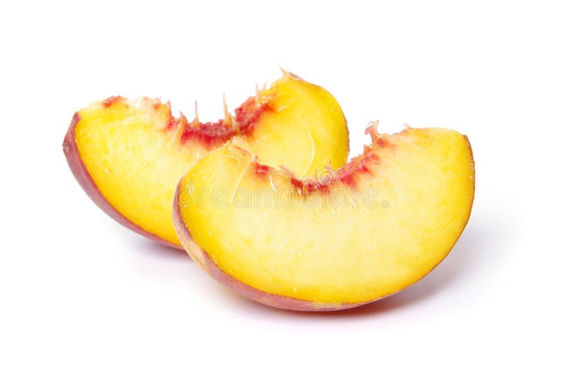 Peach stock image. Image of sliced, freshness, group - 50989133