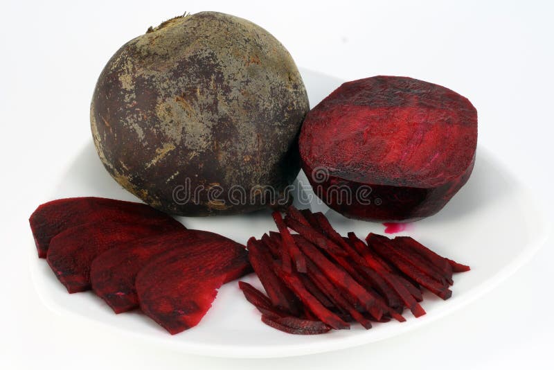 Slices of a real red beet stock image. Image of preparation - 11823093