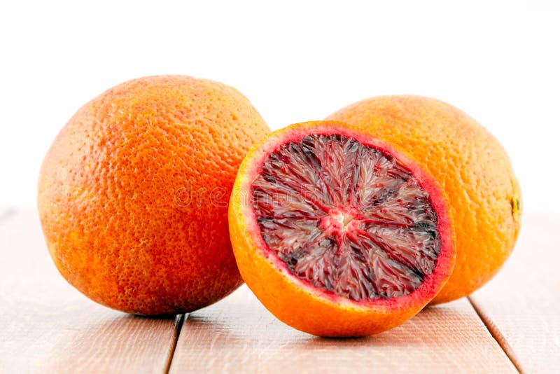 Slices of Red Blood Oranges Stock Photo - Image of skin, eating: 38129426
