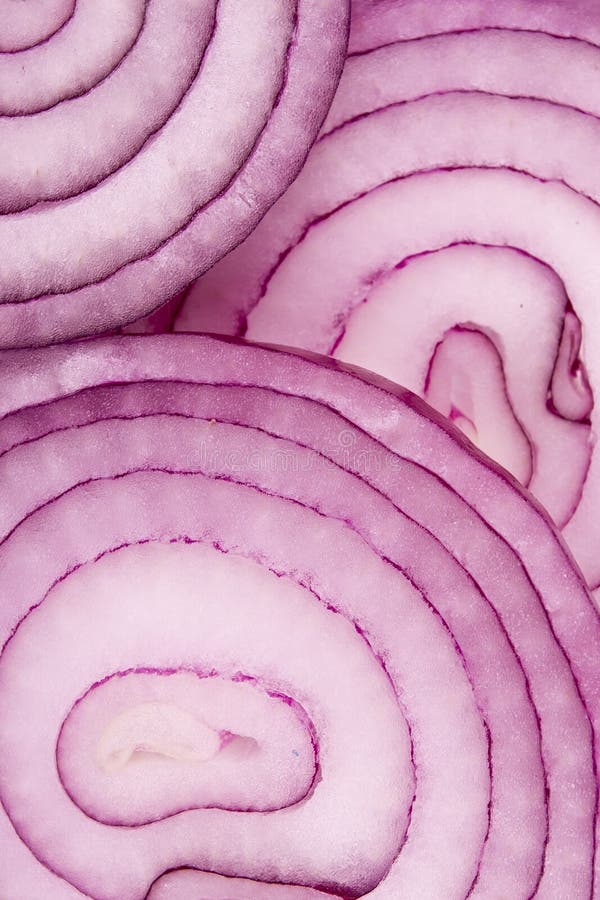 Slices of red onions stock image. Image of taste, pinch - 27784639