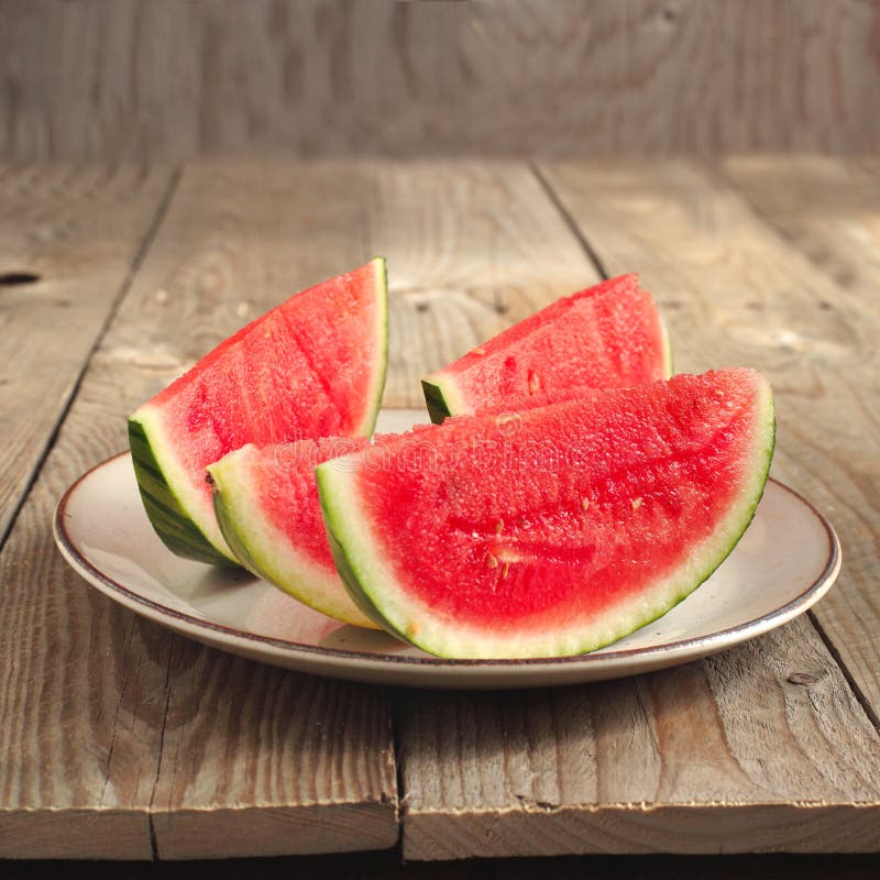 Slices of red watermelon stock photo. Image of ripe, portion - 30228862