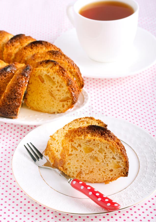 Slices of ring cake stock photo. Image of pores, sponge - 35451166