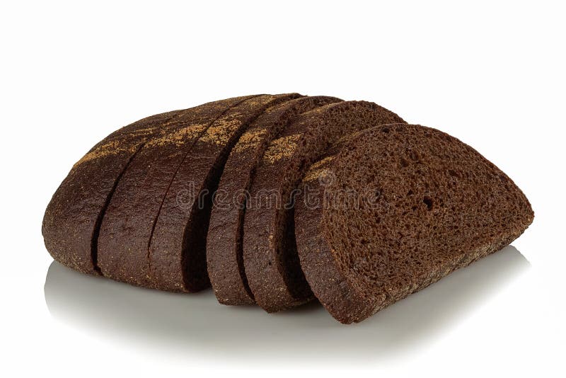 Slices of rye bread stock image. Image of fresh, gourmet - 181114327