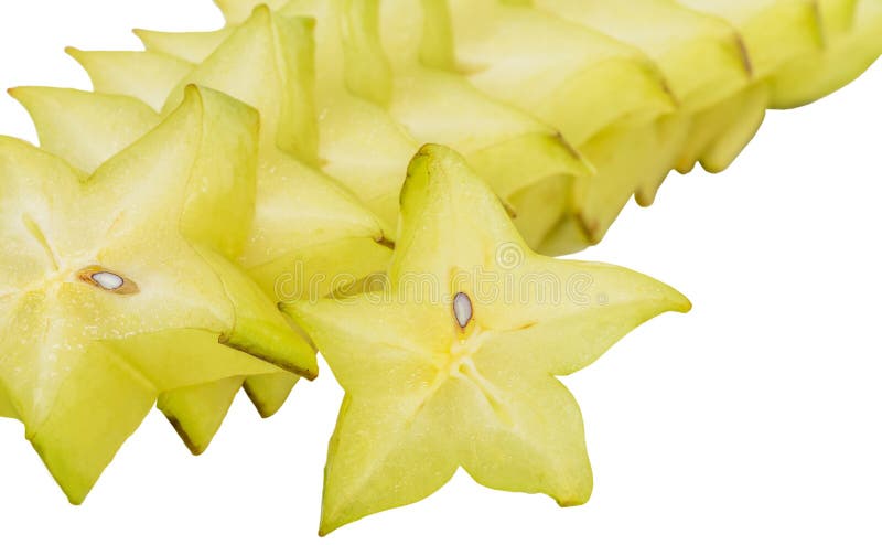 Ripe Starfruit I stock photo. Image of slice, averrhoa - 33724344