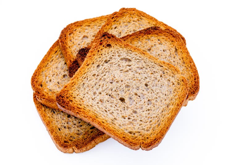 Slices of toast stock image. Image of gourmet, crunchy - 26221597