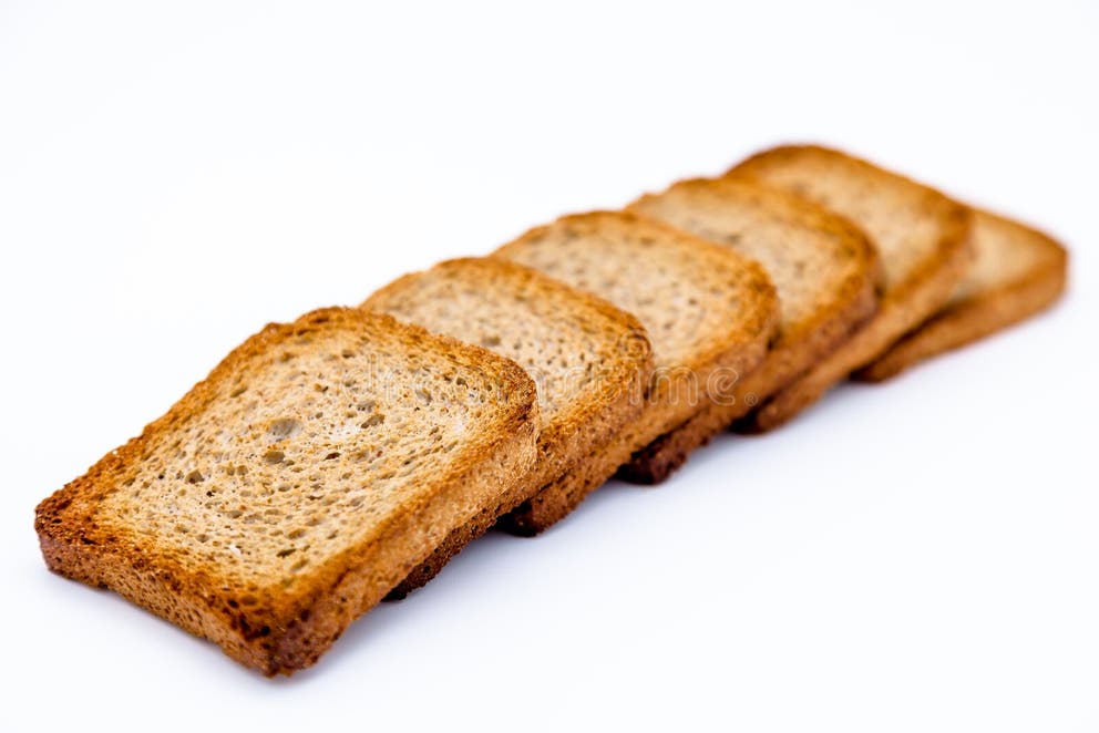 Slices of toast stock image. Image of appetizing, fresh - 209206921