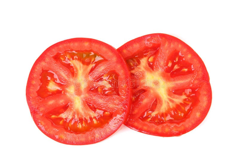 Fresh Cut Red Bell Pepper with Focus on Seeds Stock Image - Image of ...