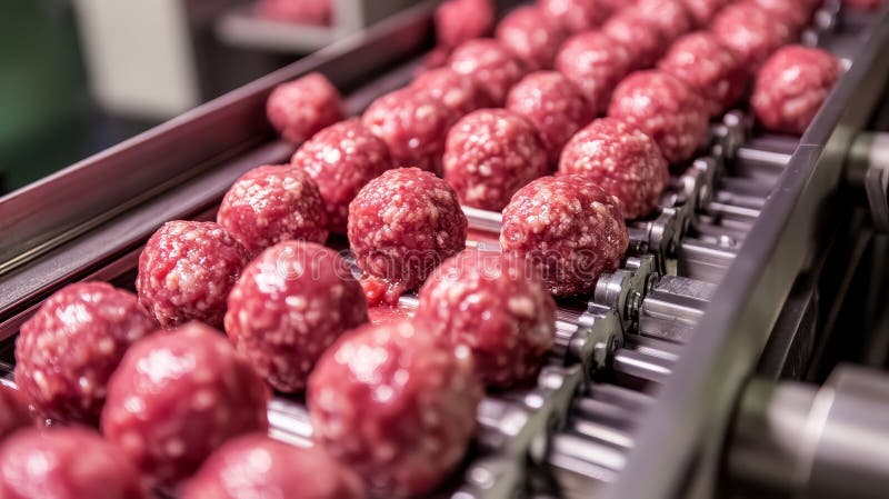 Slicing Equipment for Meatballs and Pork in Food Processing Facilities ...