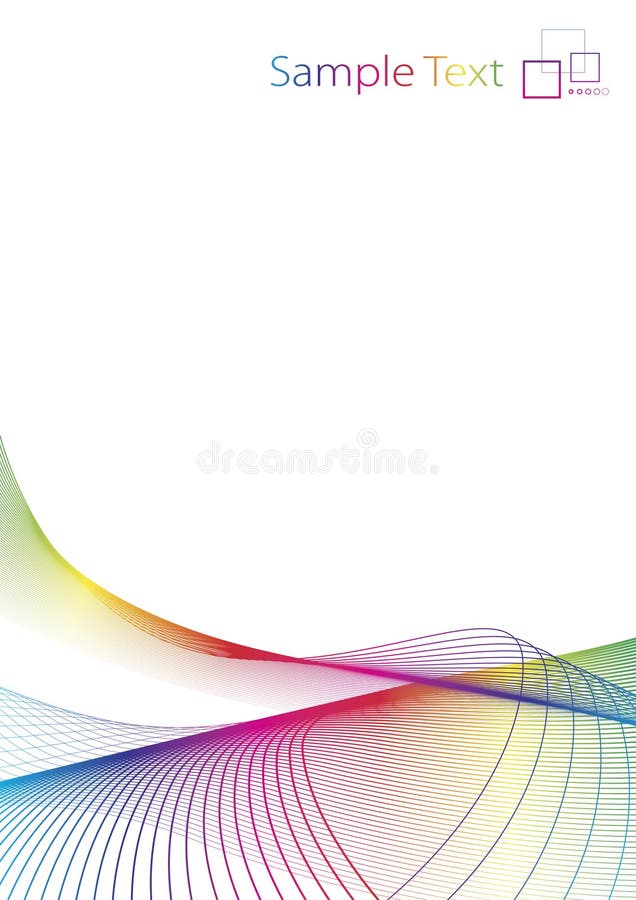 Slick rainbow background stock vector. Illustration of advertising ...