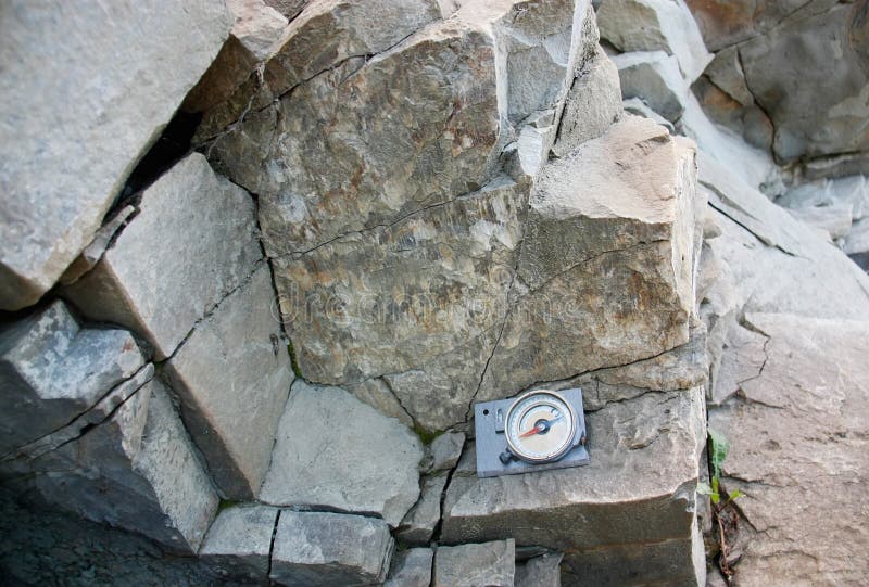 Slickenside stock photo. Image of anticline, sedimentology - 66050156