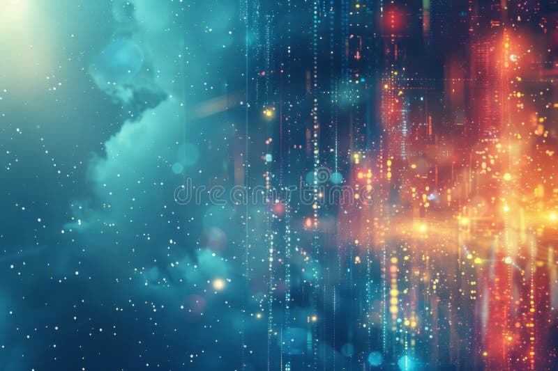 A Slide Background for Showcasing Digital and Creative Content. Stock ...