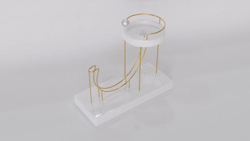 Slide Balls Loop 3D Animation Stock Video - Video of rolling, perpetual ...