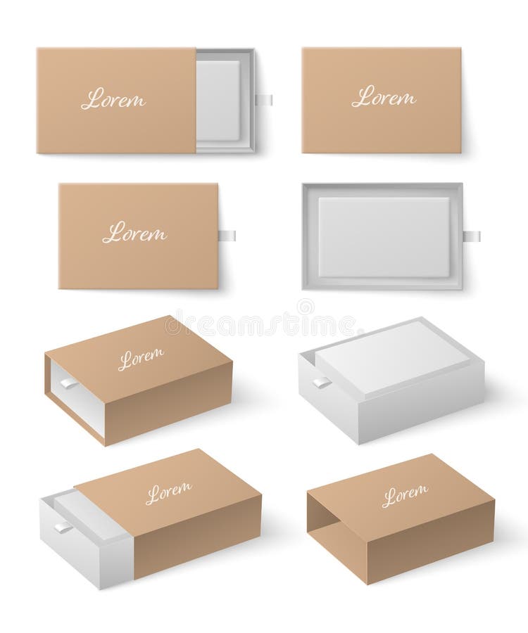Matchbox Mockup White Stock Illustrations – 188 Matchbox Mockup White ...