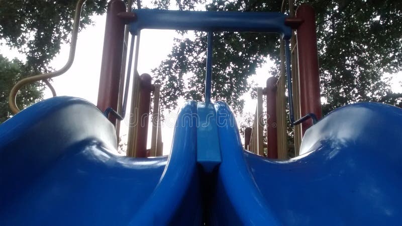 Slide stock image. Image of youth, kids, ground, slide - 45610093