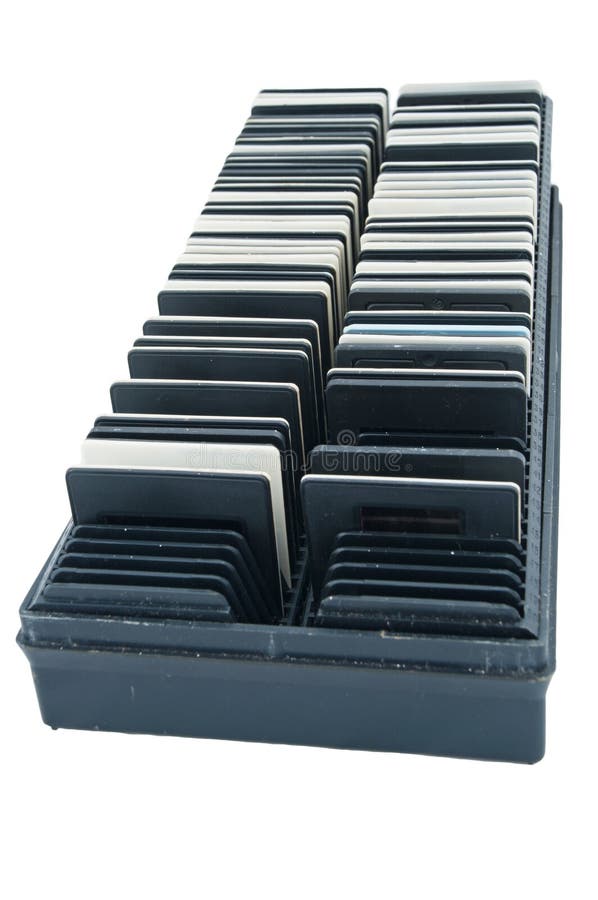 Slide Collection stock photo. Image of library, categories - 19291882