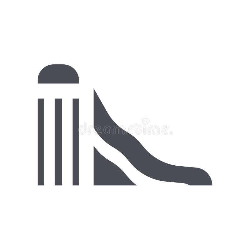 Slide Icon Vector Sign and Symbol Isolated on White Background, Slide ...