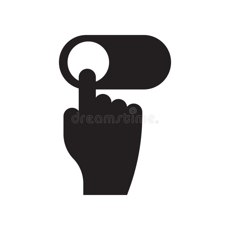 Slide Icon Vector Sign and Symbol Isolated on White Background Stock ...