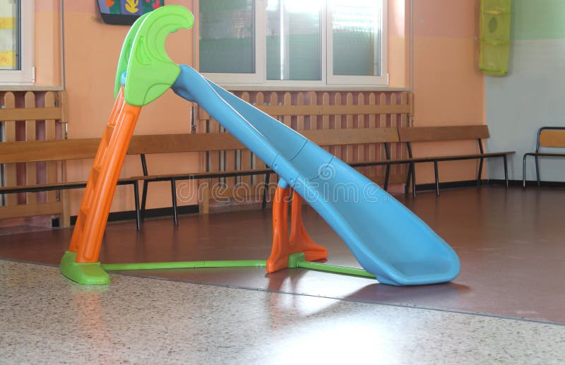 Inside a School Classroom of a Nursery School Stock Photo - Image of ...