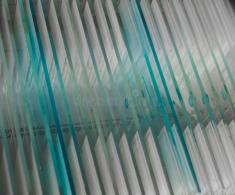 Slide for Optical Microscope Stock Image - Image of microscope, optical ...