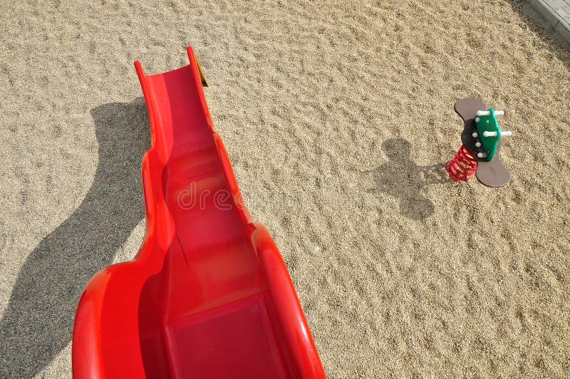 Slide Playground Background Stock Image - Image of abstract, sand: 19724843