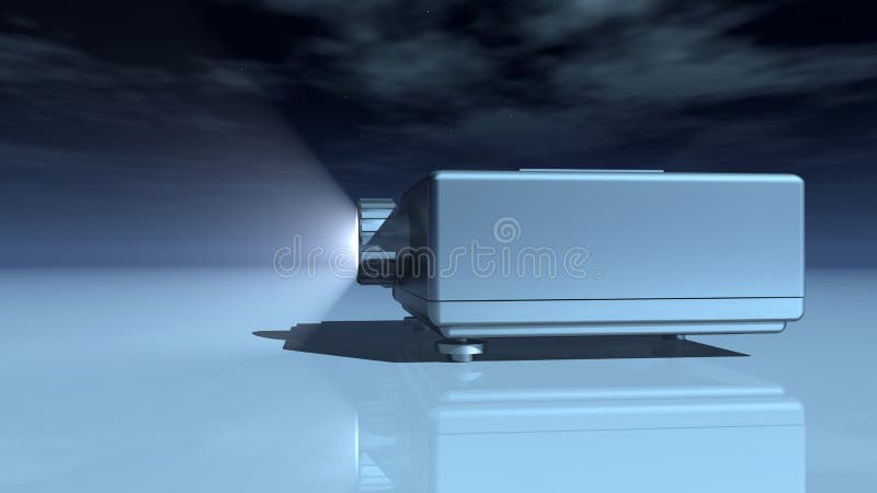 Slide projector stock illustration. Illustration of computer - 66507565