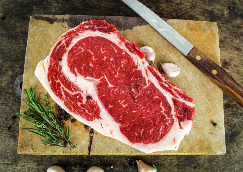 Slide rib eye beef stock photo. Image of fillet, steak - 88017758