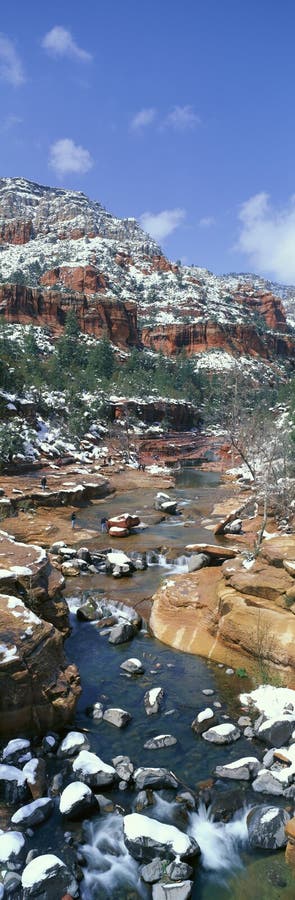 Slide Rock State Park in Oak Creek Canyon, Arizona. Stock Photo - Image ...