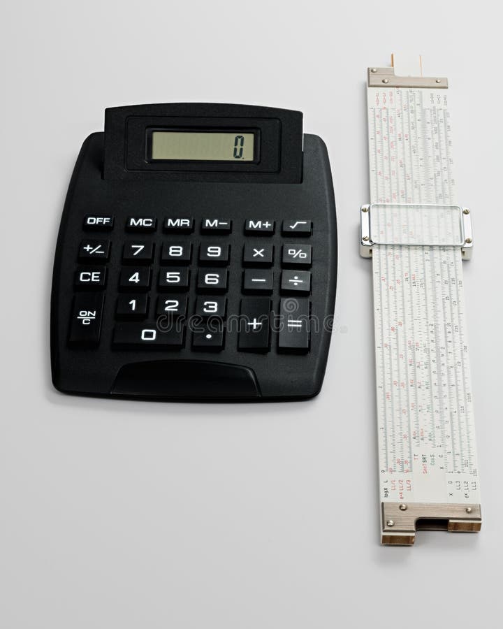 Slide ruler stock image. Image of sliding, solve, gunter - 6936449