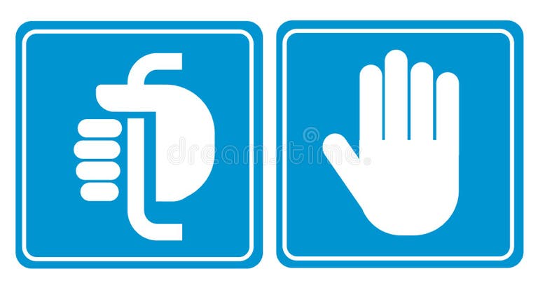 Pull Slide Door Sign Stock Illustrations – 57 Pull Slide Door Sign ...